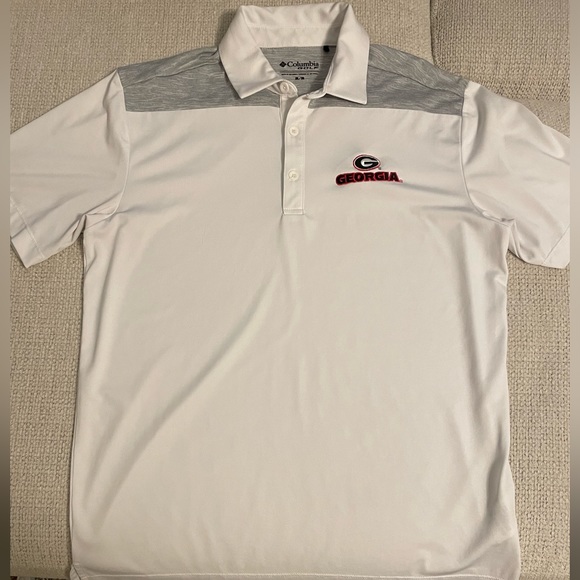 Columbia | Shirts | Georgia Bulldogs Polo | Poshmark